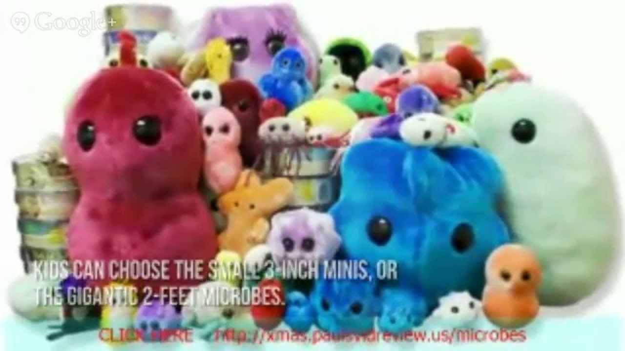 Toy Review Giant Microbes|Large Stuffed Animals|Stuffed Animals For ...
